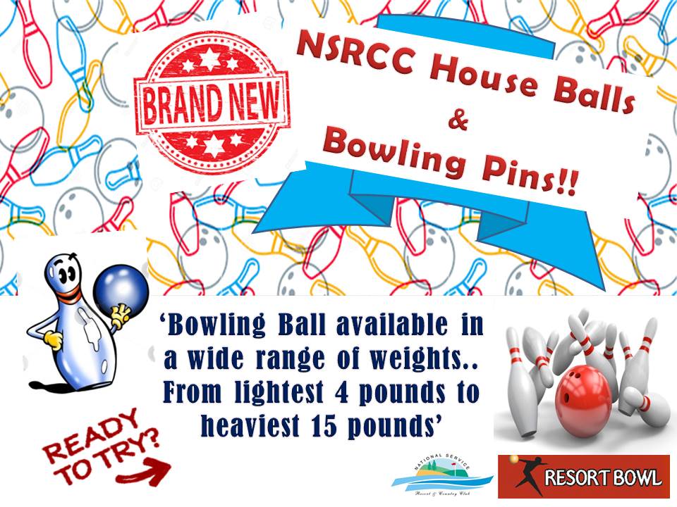 NEW Balls & Pins @ NSRCC Resort Bowl | National Service Resort ...