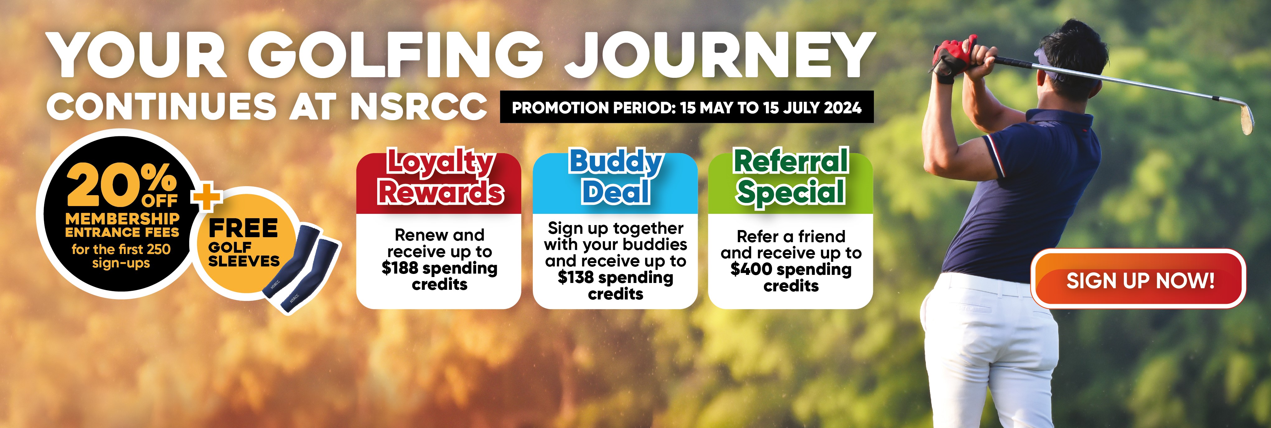 Singapore Golf and Country Club | NSRCC