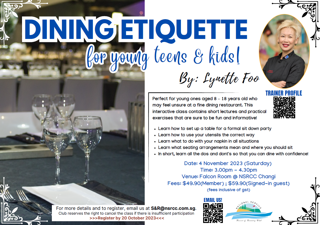 Dining Etiquette Lessons at Catherine Fletcher blog